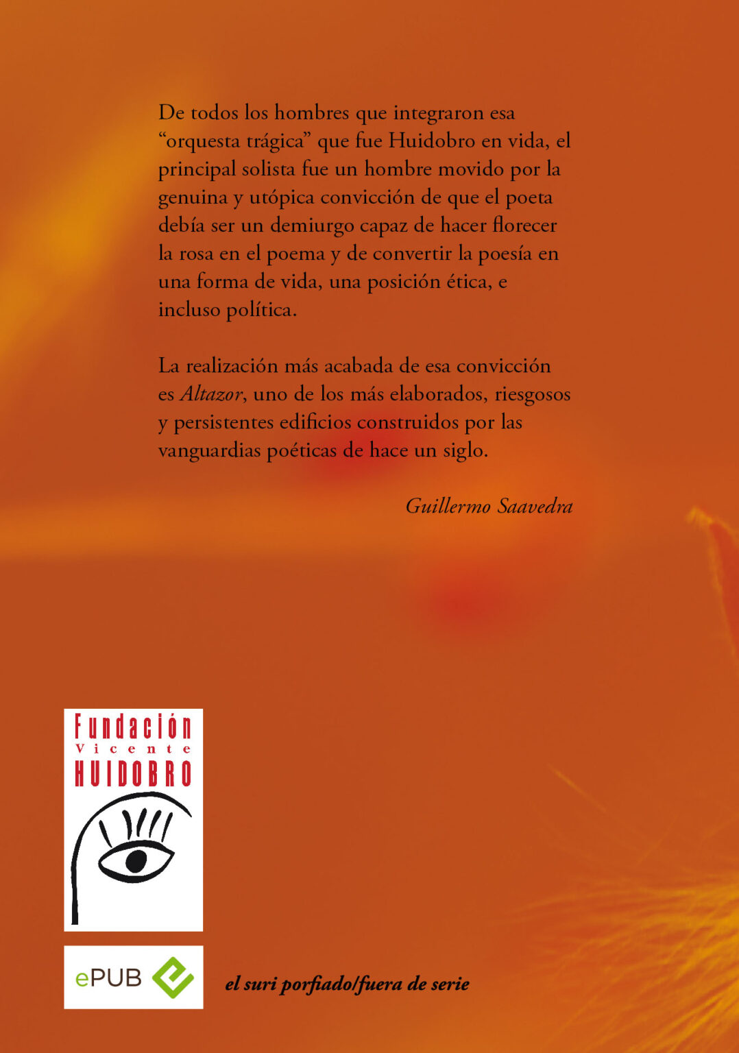 Vicente Huidobro · Altazor (epub) – el suri porfiado / ediciones